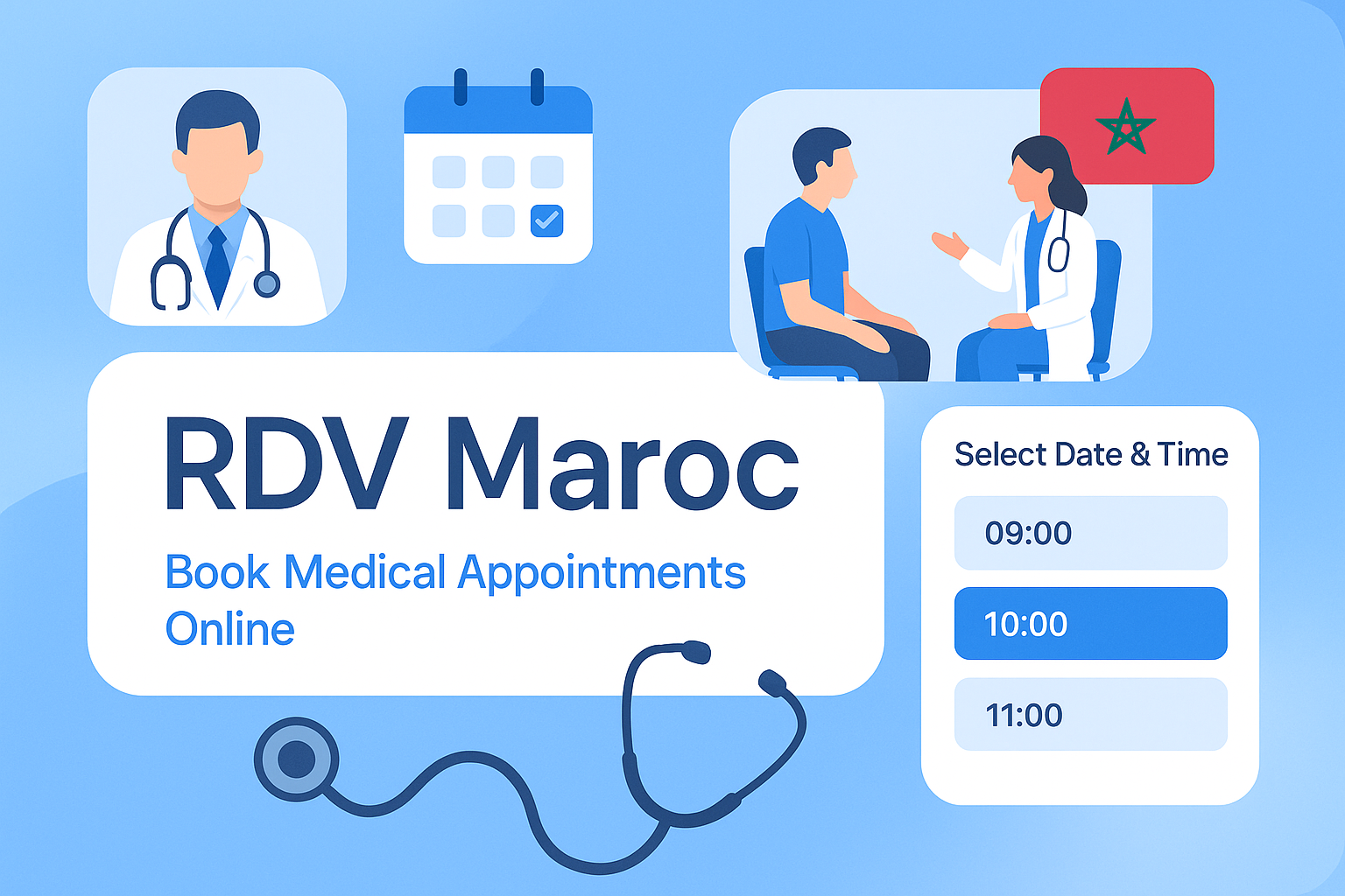 RDV Maroc - Prenez rendez-vous avec les meilleurs médecins du Maroc
